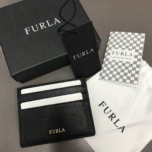 Furla | Bags | Furla Onyx Classic Leather Credit Card Case | Poshmark